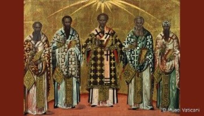 Saint of the day. Basil the Great and Gregory Nazianzen in families of ...