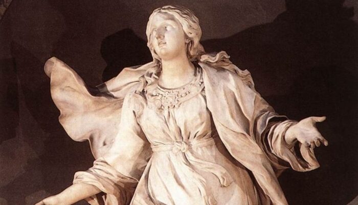 Saint of the day. St. Agnes was an icon of purity