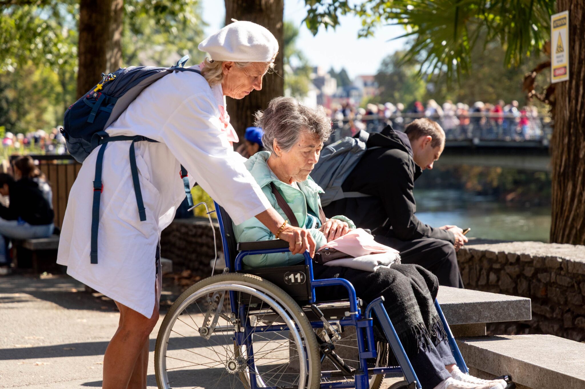 Pope: Christ's humanity, lambs for pallium and compassion